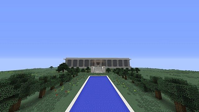 [BUILD] Lincoln Memorial and Washington Monument Minecraft Map