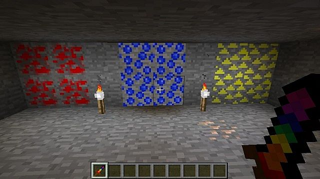 Rainbow Gems v 1.0 (Needs Modloader) Minecraft Mod