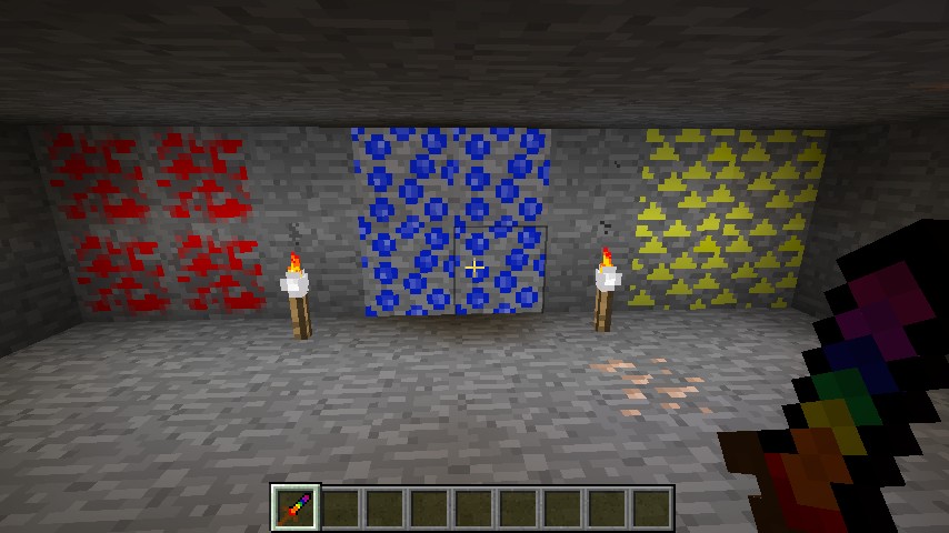 Rainbow Gems v 1.0 (Needs Modloader) Minecraft Mod