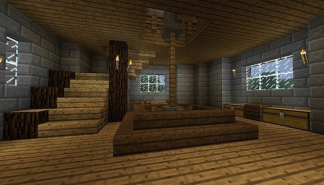 Classic Dutch Windmill Design Minecraft Map