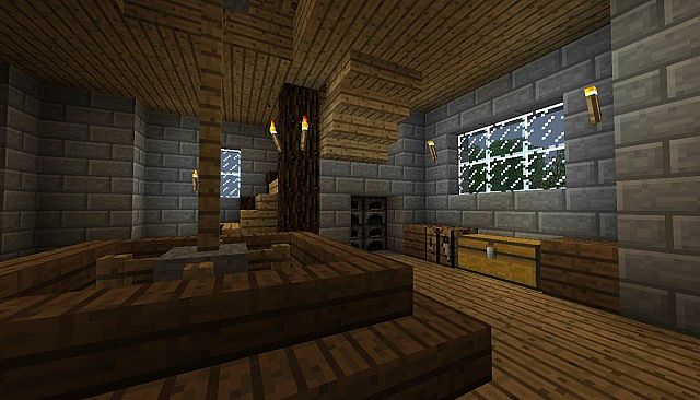 Classic Dutch Windmill Design Minecraft Map