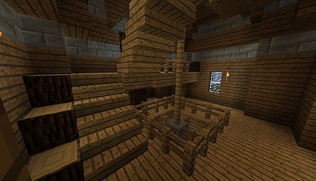 Classic Dutch Windmill Design Minecraft Map