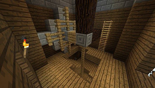 Classic Dutch Windmill Design Minecraft Map