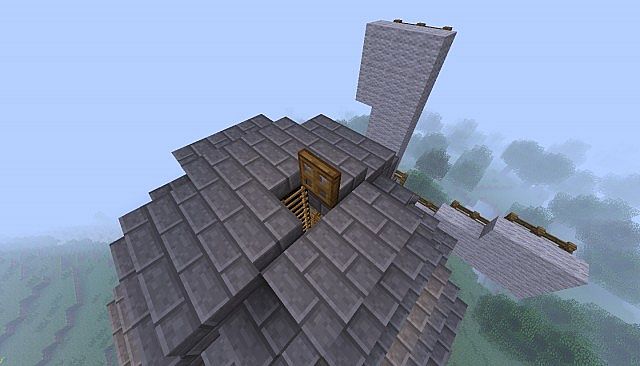 Classic Dutch Windmill Design Minecraft Map