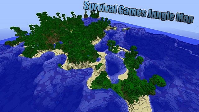 Jungle Survival Games Minecraft Map