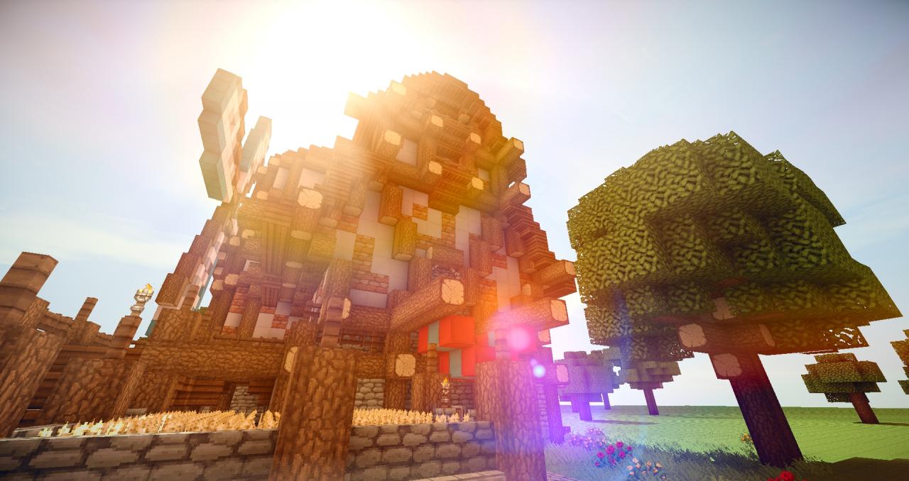 Farming Community - Town Hall Minecraft Map