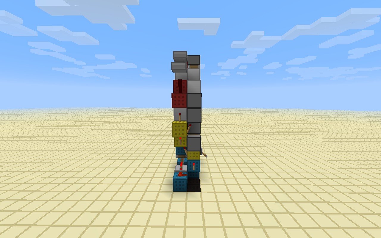 3x3 Full Door 2 Wide Minecraft Map