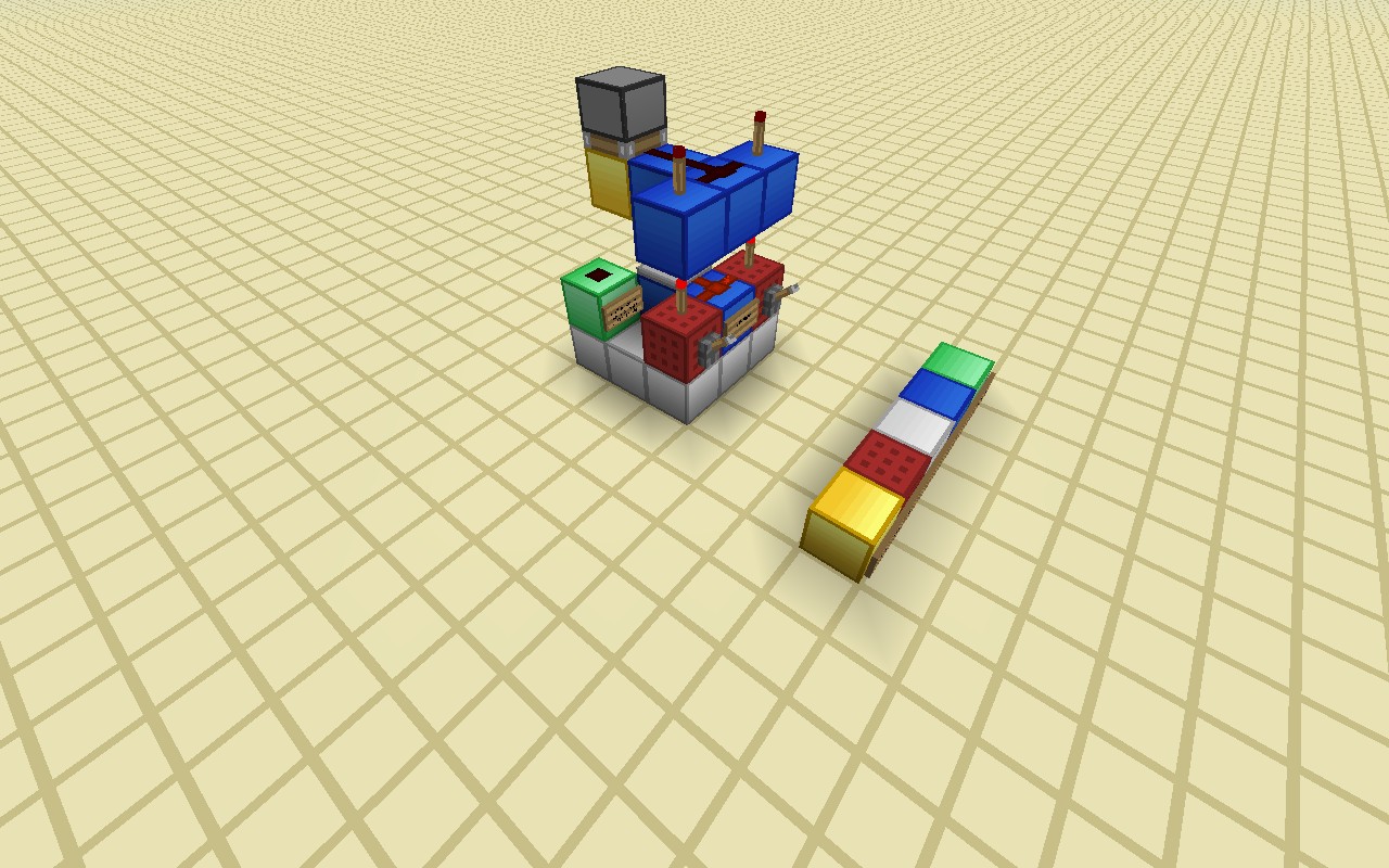 XOR - XNOR Gate 3x3 Minecraft Map