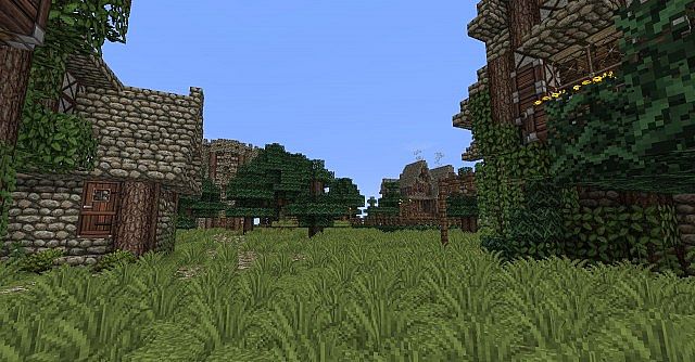 Small Medieval VIllage Minecraft Map