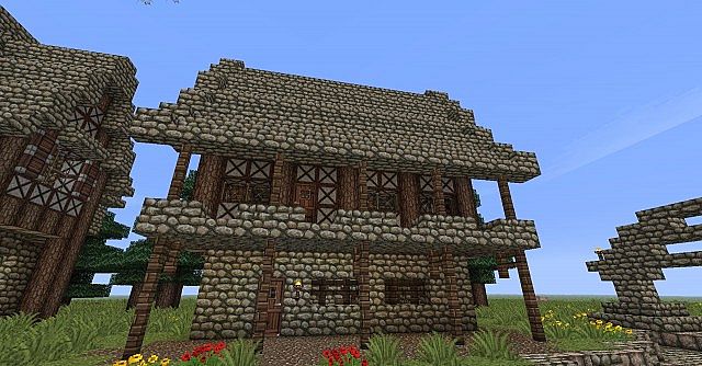 Small Medieval VIllage Minecraft Project
