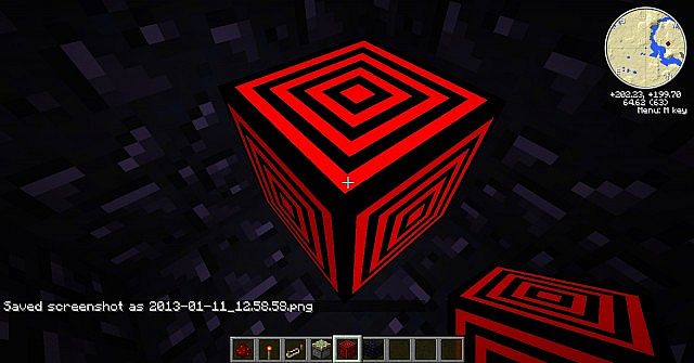 Neon Spiral Blocks Minecraft Mod