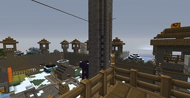 The first world I ever made. Please look Minecraft Map