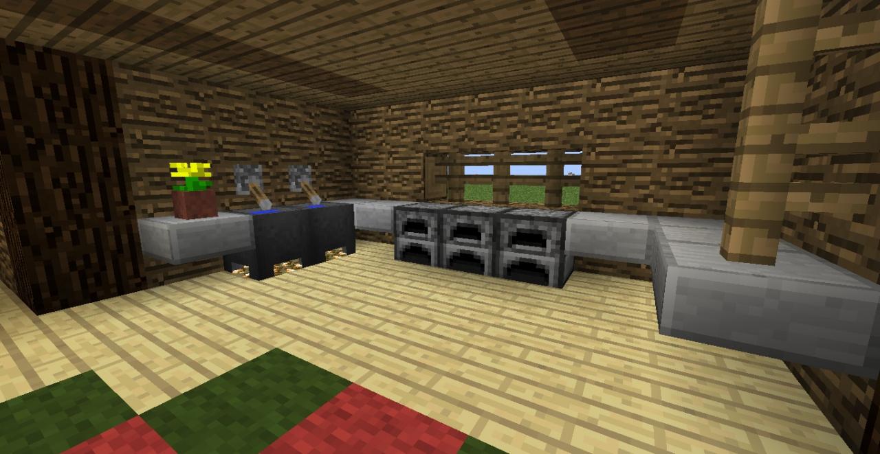 Modern'Wood Chalet #1 [Chalet Series] Minecraft Map