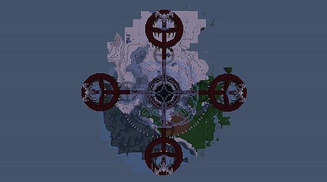 [Fantasy] Temple Of The Aurora - Mythical Floating Monastery Minecraft Map