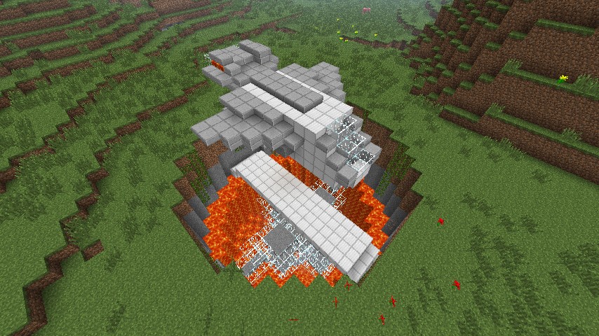 Lava PVP server map Minecraft Map