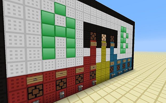 4-bit Binary Comparator Minecraft Map