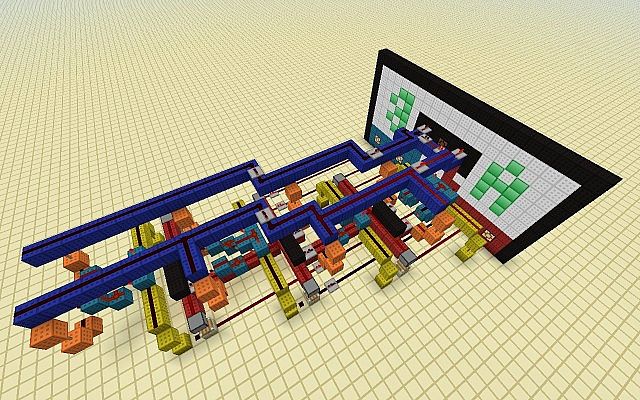 4 Bit Binary Comparator Minecraft Map 8788