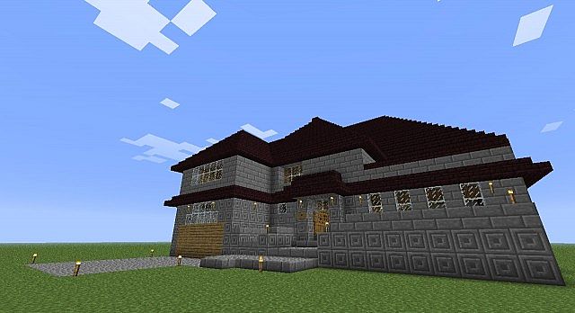 Big house and fancy - Schematic Minecraft Map