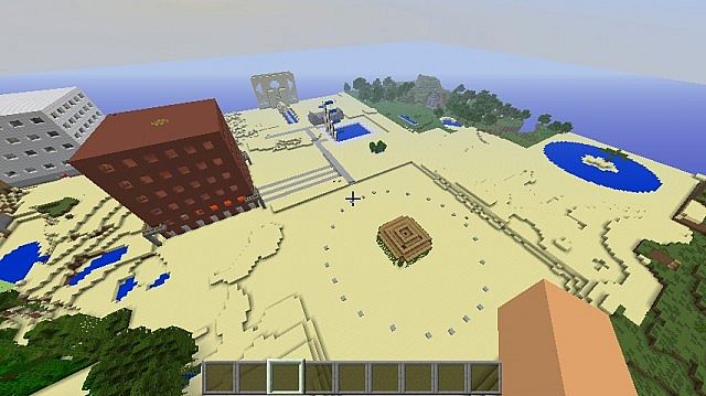 MCSG Map Minecraft Map