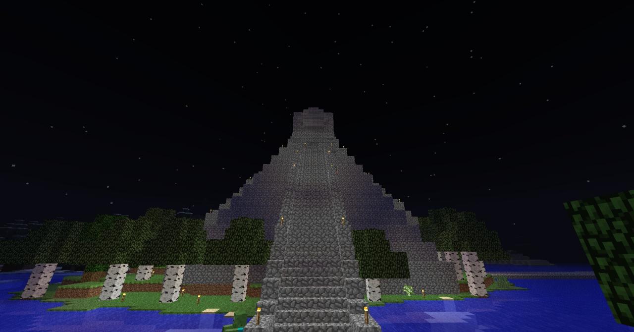 Mayan Temple Minecraft Map