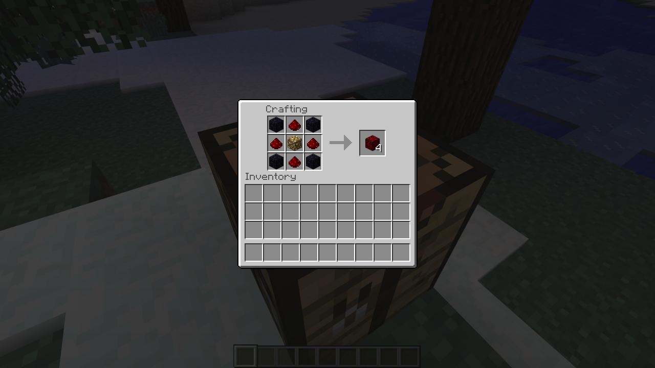 Glowing Obsidian Minecraft Mod