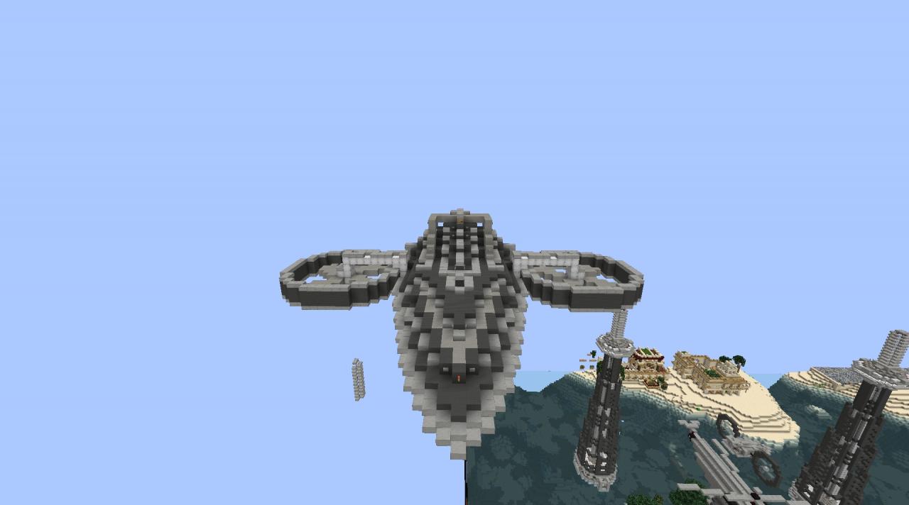 [Futuristic] Kamikaze - Broadcasting Ship Minecraft Map