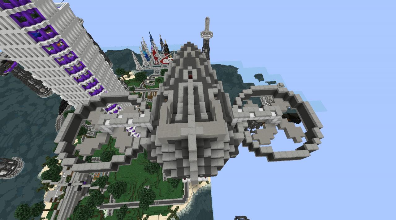 [Futuristic] Kamikaze - Broadcasting Ship Minecraft Map