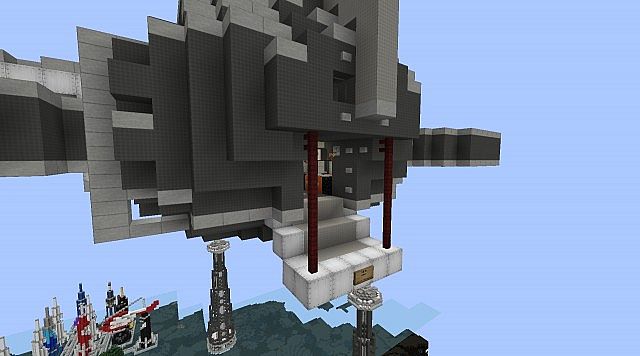 [Futuristic] Kamikaze - Broadcasting Ship Minecraft Map