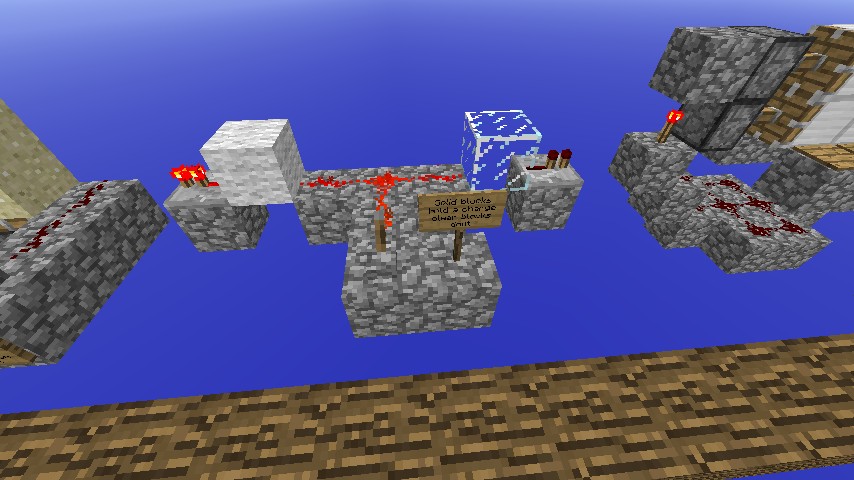 FIRST EVER GOOD REDSTONE TUTORIAL Minecraft Map