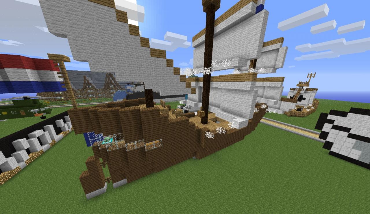 A dutch ship Minecraft Map