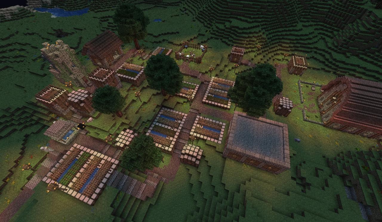 Better NPC Villages Minecraft Map