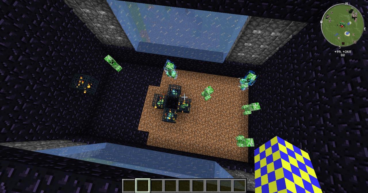creeper arena Minecraft Map