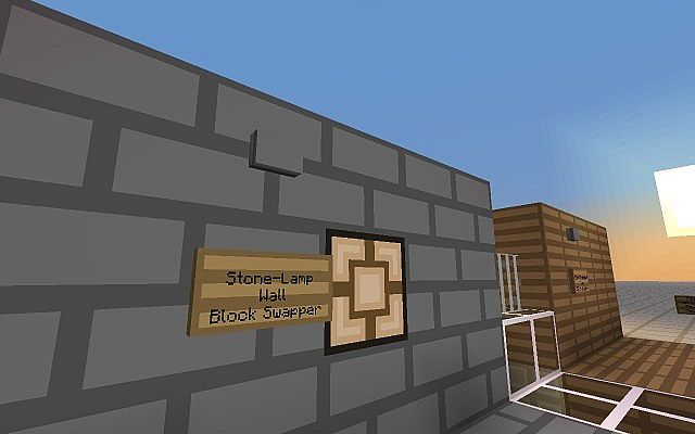 Wall Block Swapper Minecraft Map