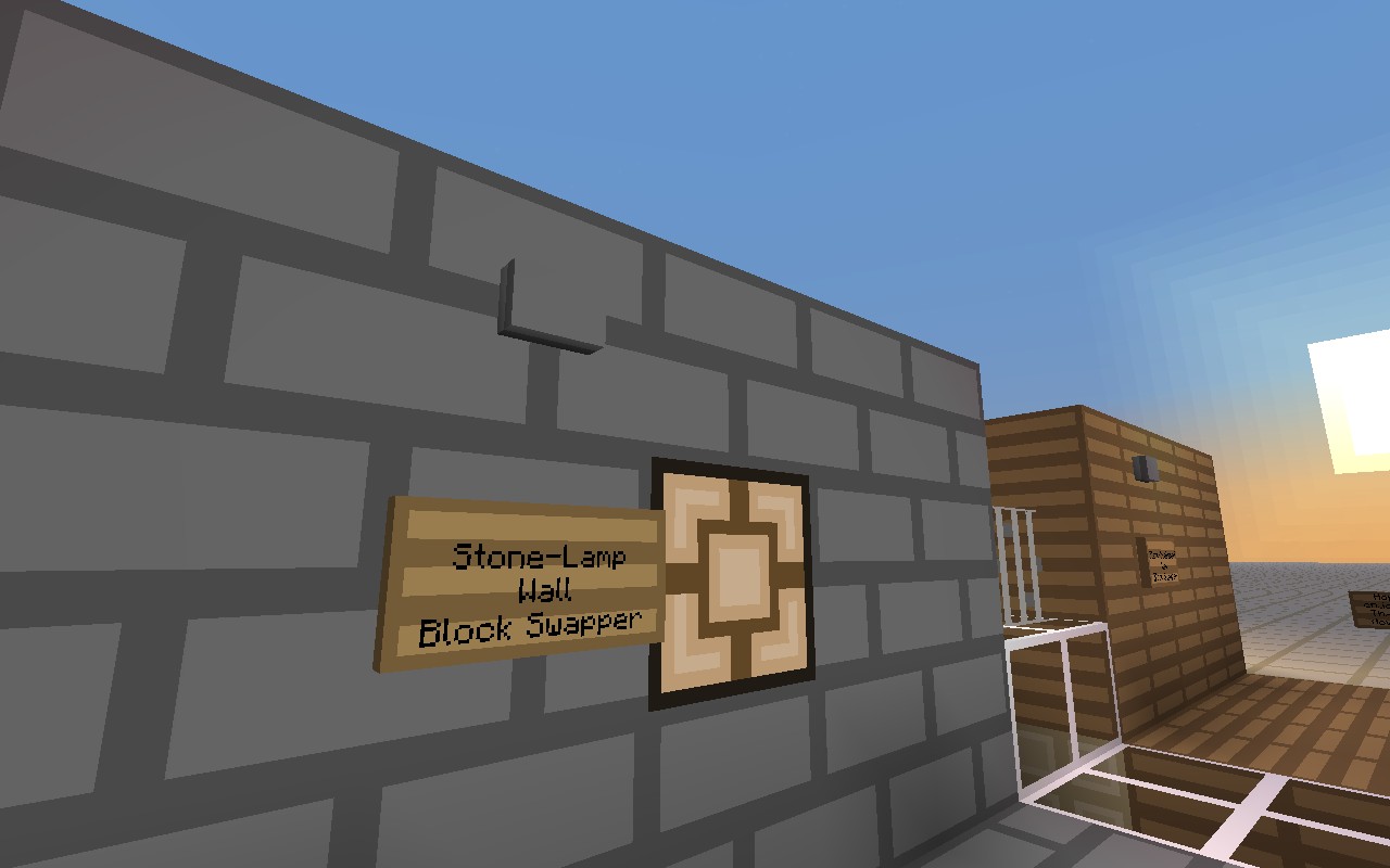 Wall Block Swapper Minecraft Map
