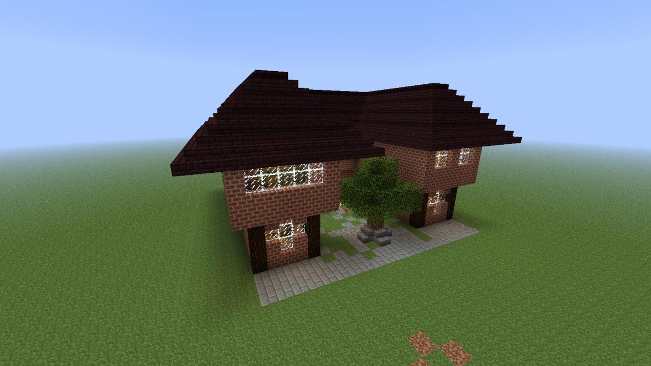 Brick Villa Minecraft Map
