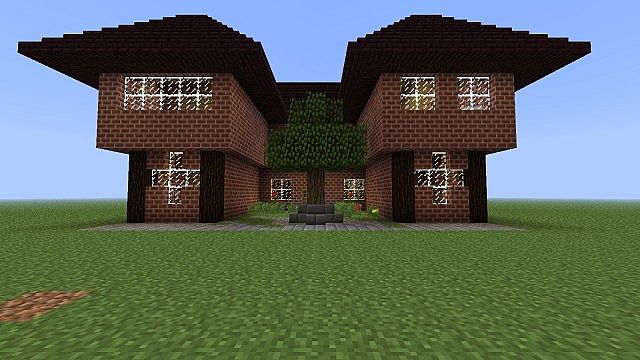 Brick Villa Minecraft Map