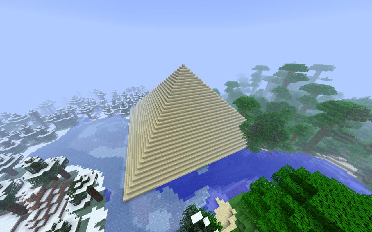 Great Pyramid of Giza Minecraft Project