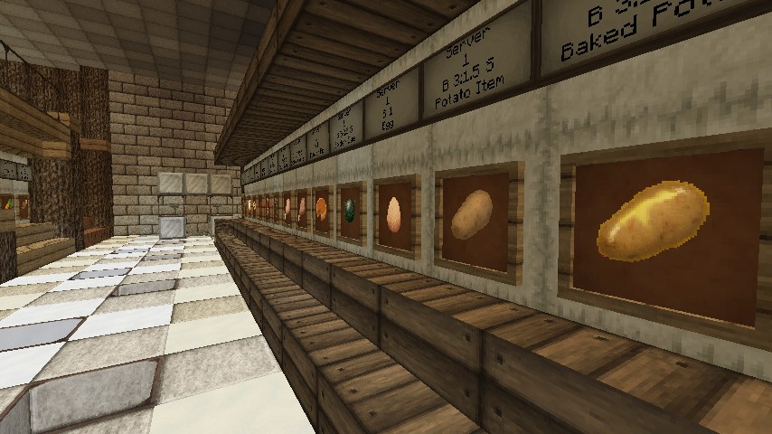 Server Shop and donator Shop Minecraft Map