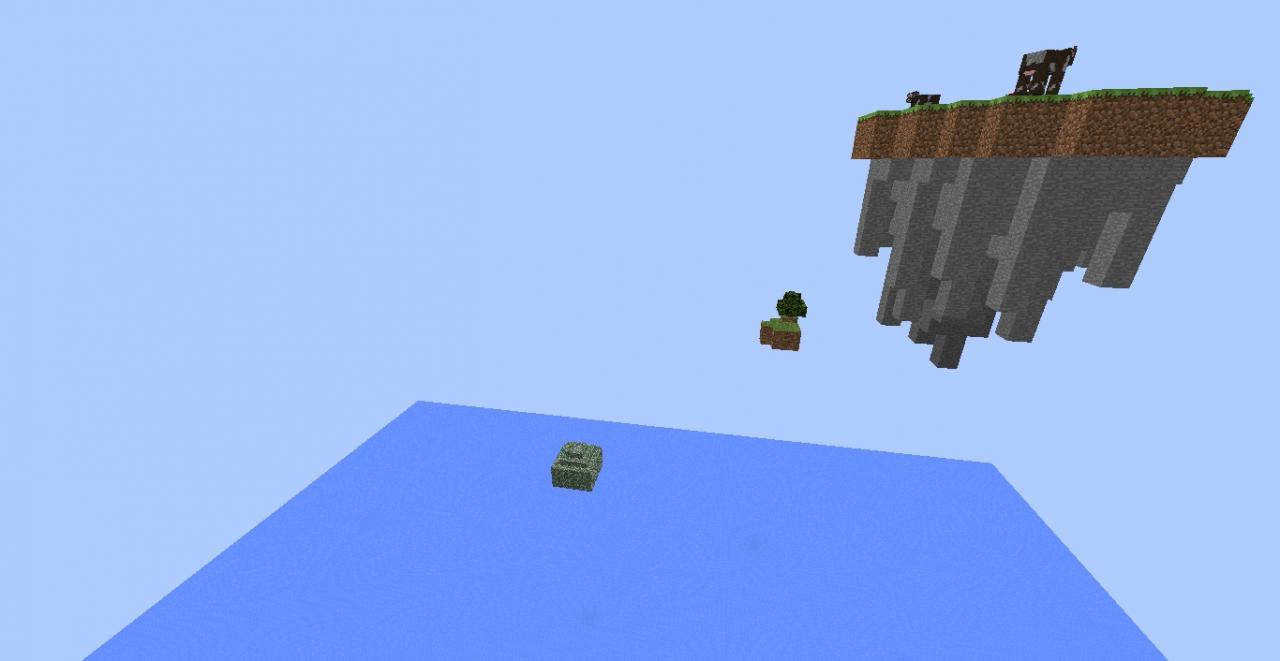 Survival Skyblock Island Minecraft Map