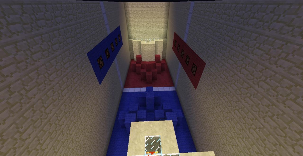 competitive throwing Minecraft Map