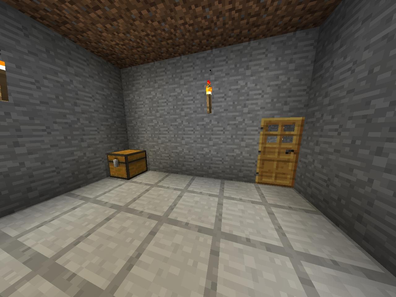 Hunter´s house in-the-wall Minecraft Map