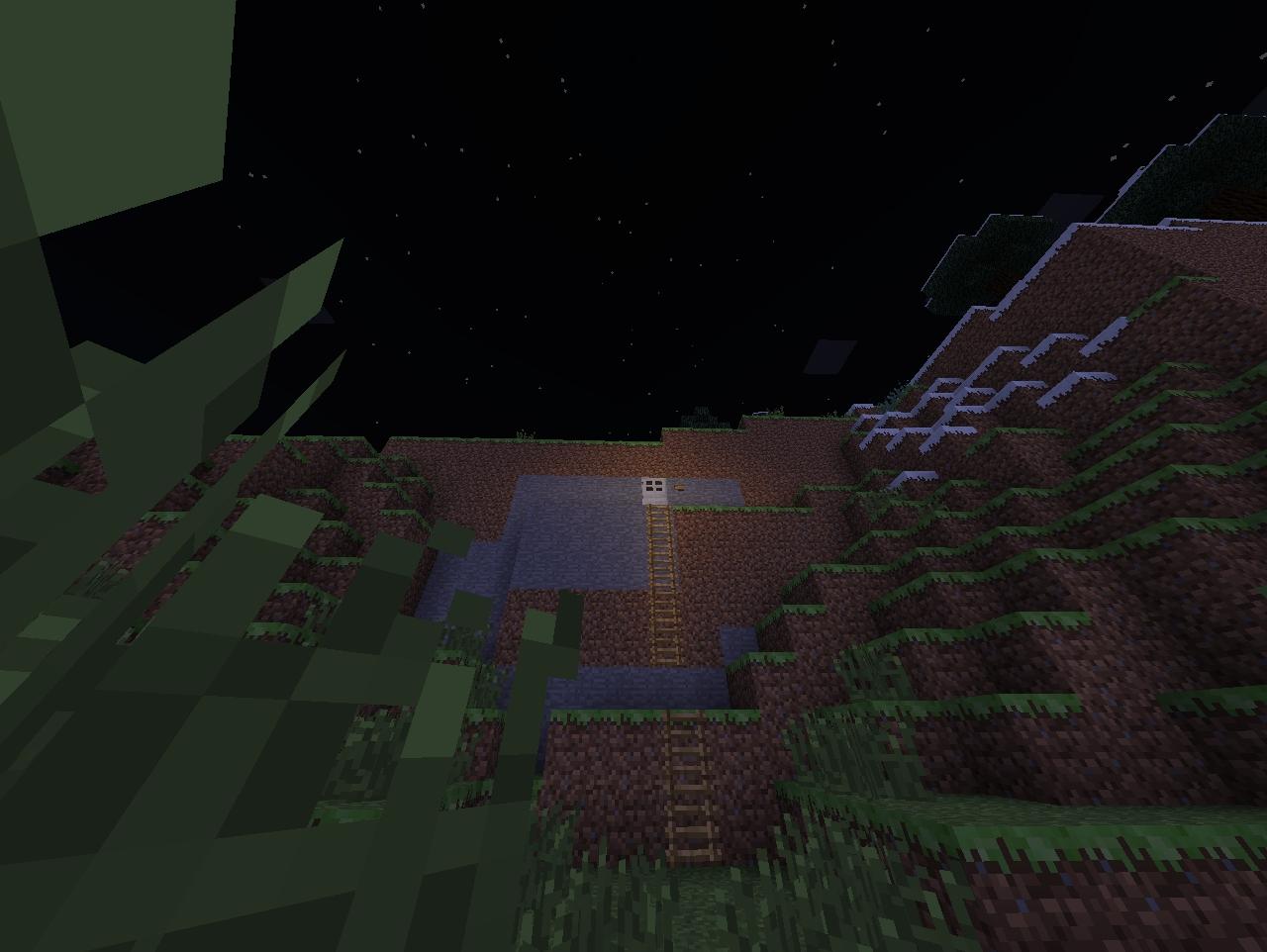 Hunter´s house in-the-wall Minecraft Map