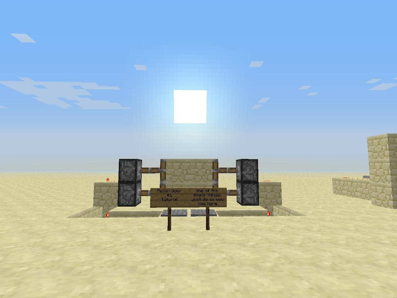 Redstone Tutorial Map Minecraft Map