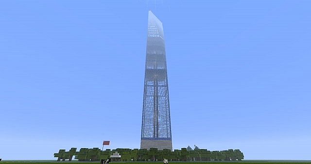 Shanghai World Financial Center ORGINAL 1:2 Minecraft Map
