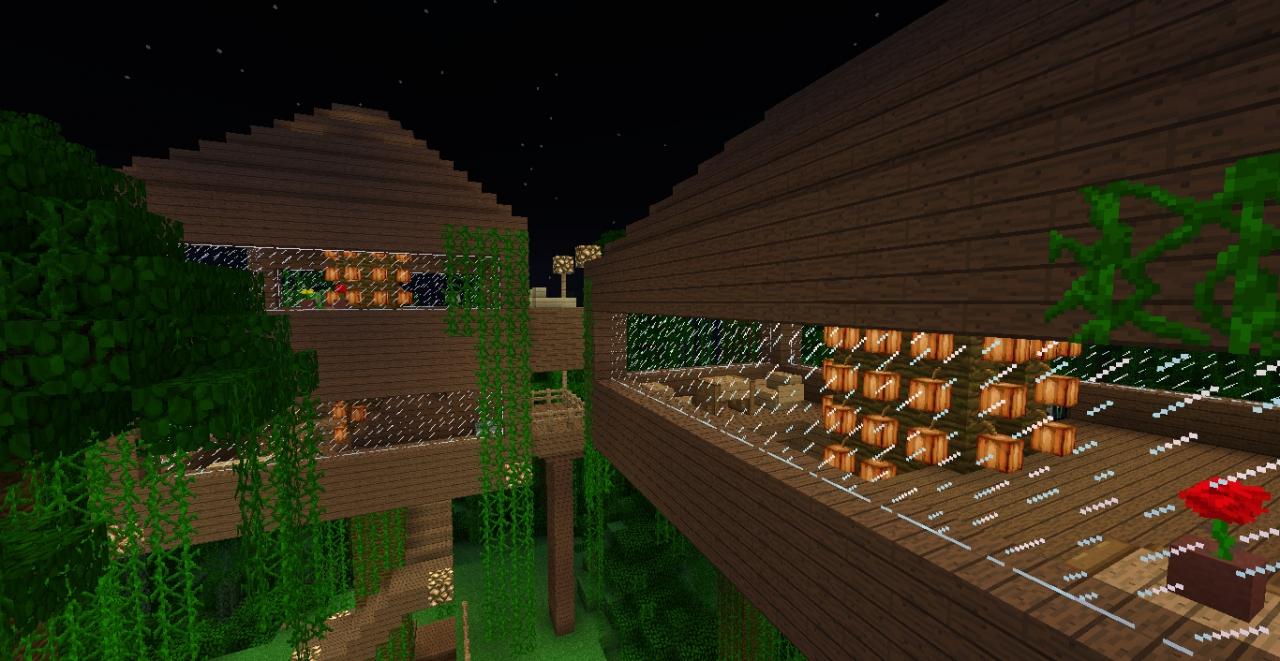 Jungle Treehouse! Minecraft Map