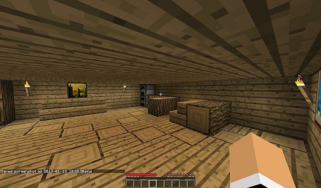 Burning house survival! Minecraft Map