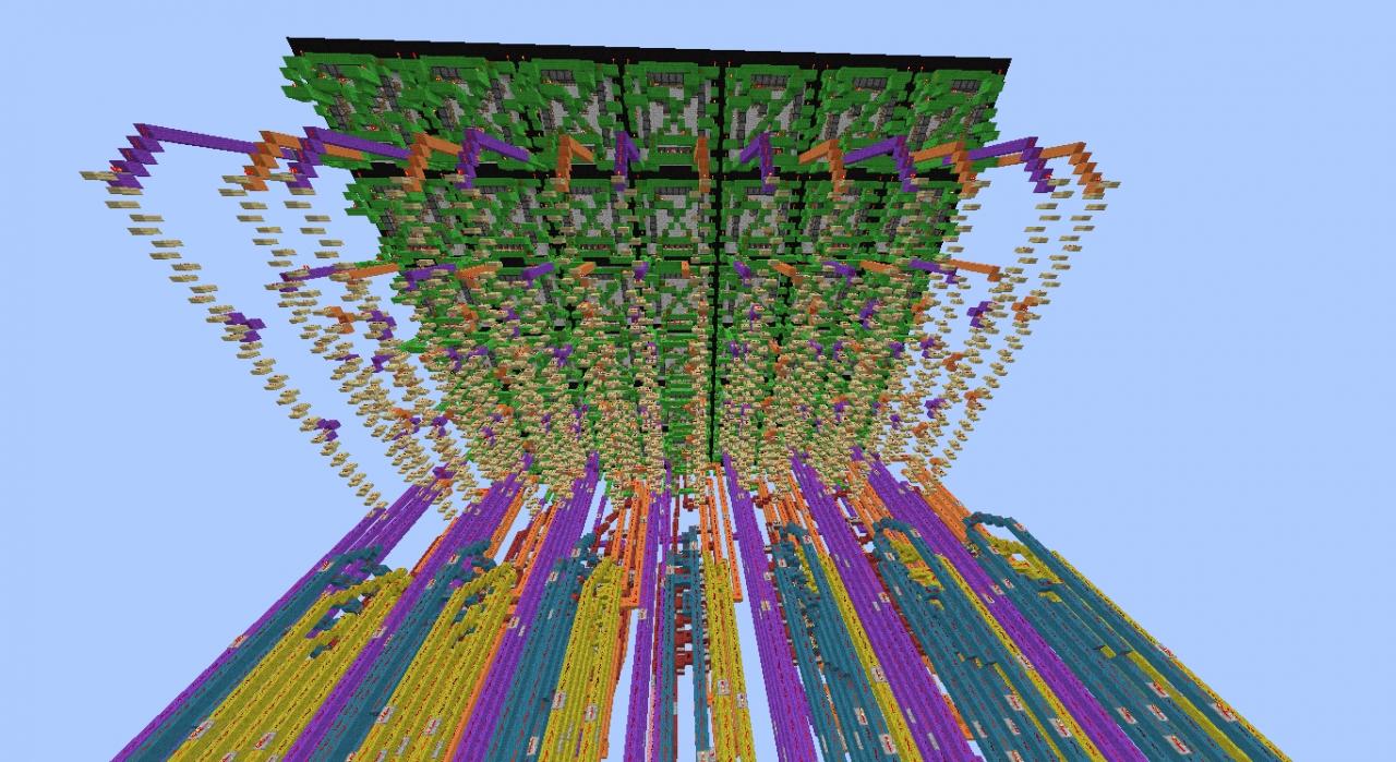 Four In A Row/ Cuatro en raya Minecraft Map