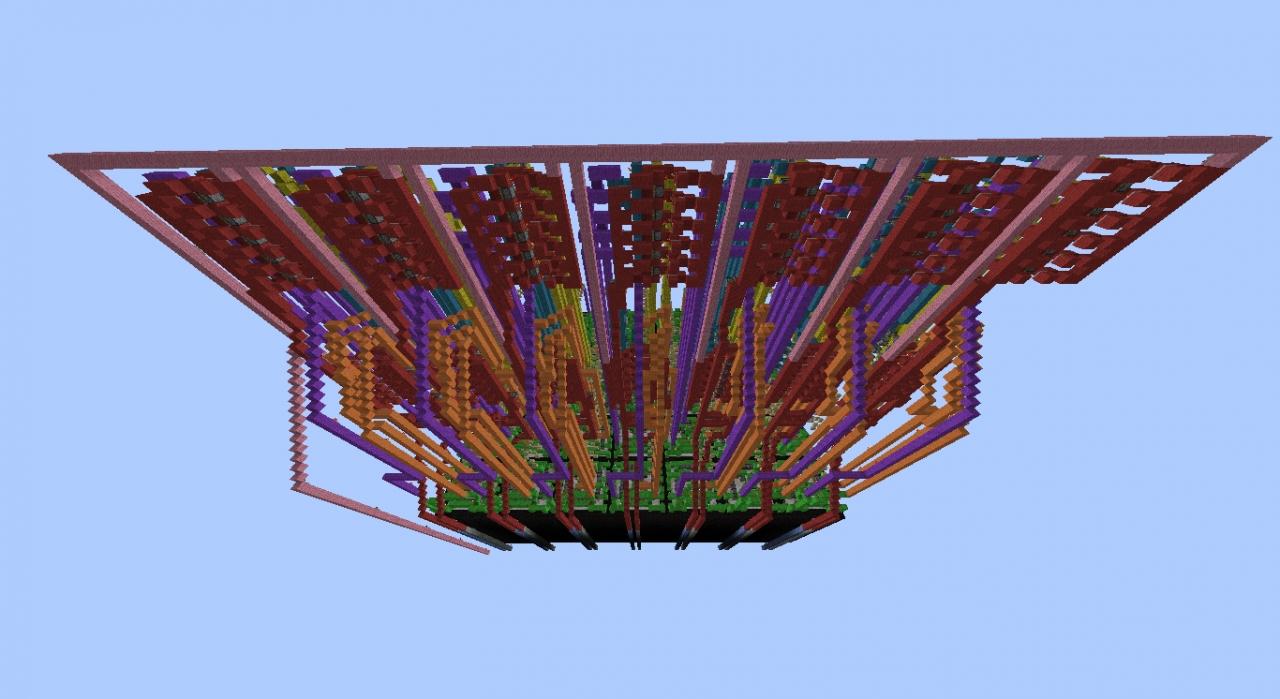 Four In A Row/ Cuatro en raya Minecraft Map