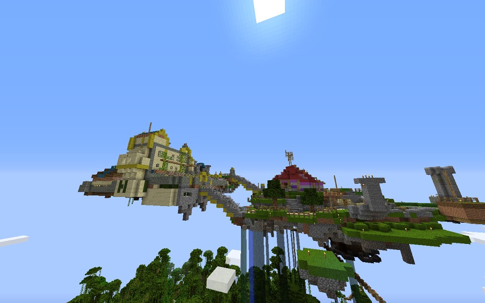 Skyloft (zelda skyward sword map) Minecraft Map