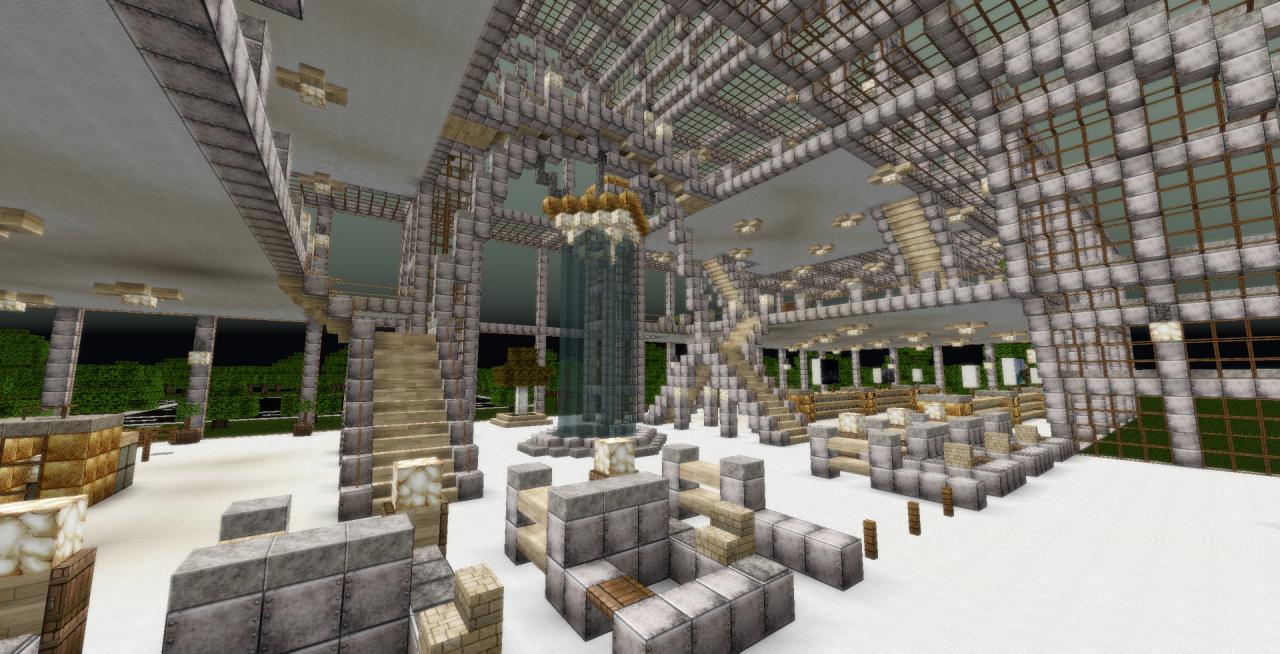 Mall / Shopping Center Minecraft Map